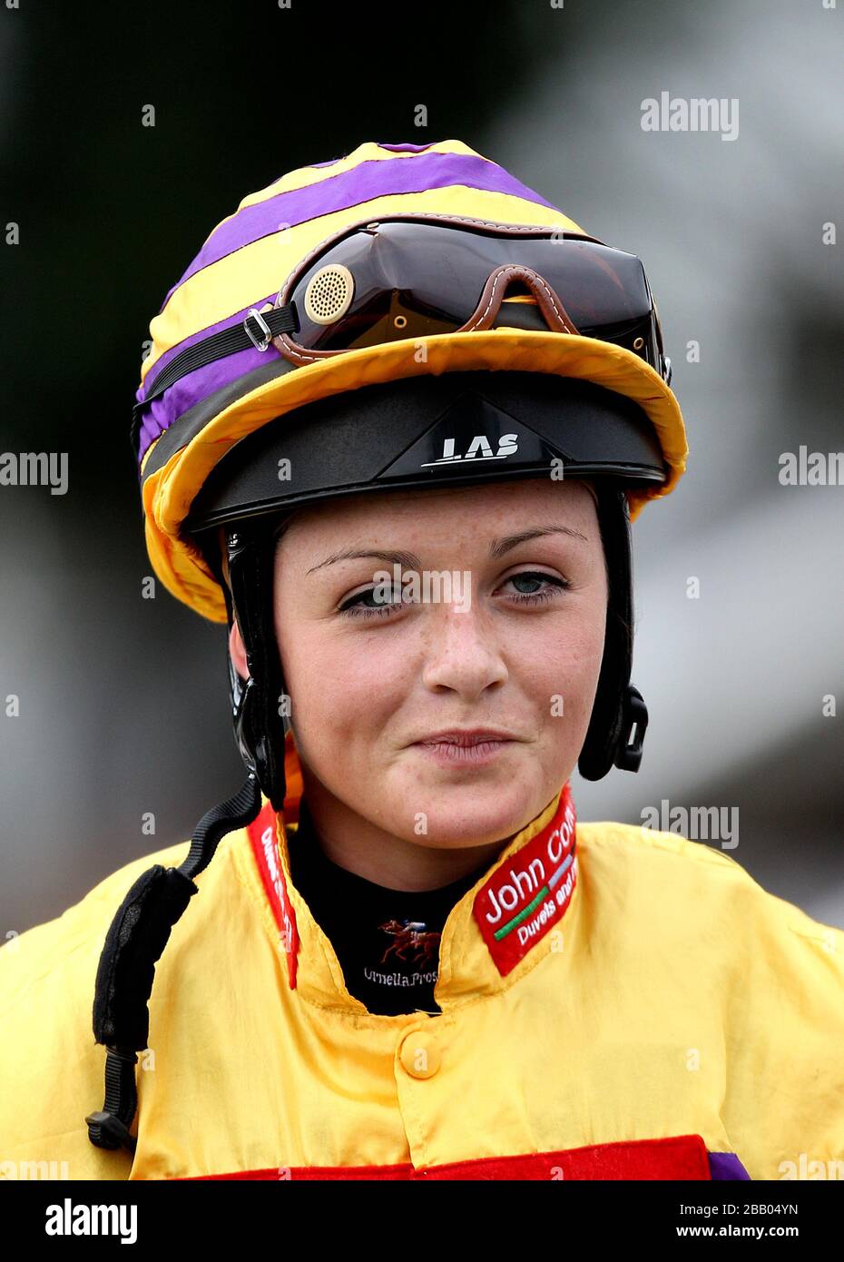 Laura Barry, jockey Stock Photo - Alamy