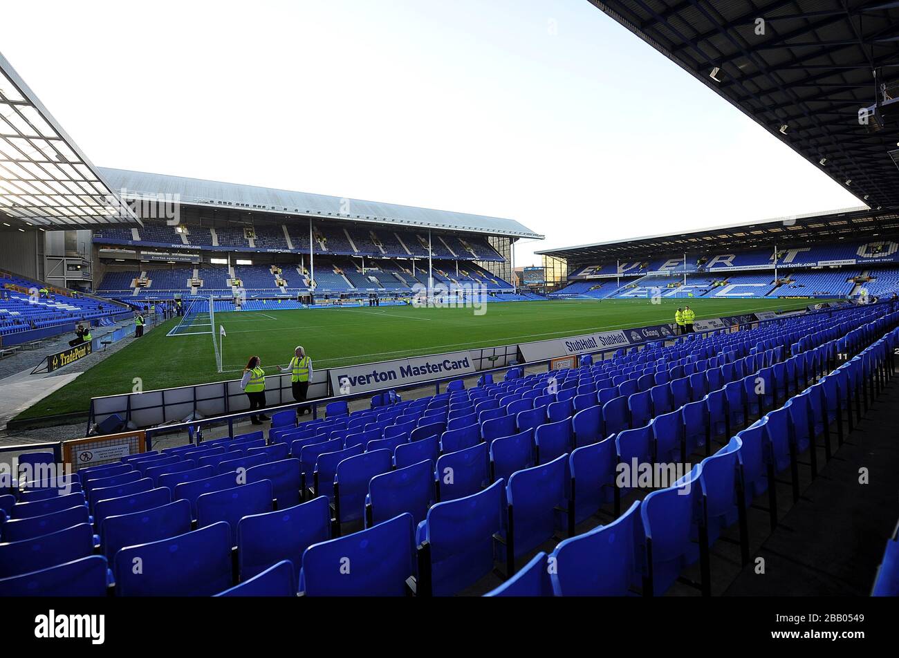 General view of Goodison Park Stock Photo - Alamy