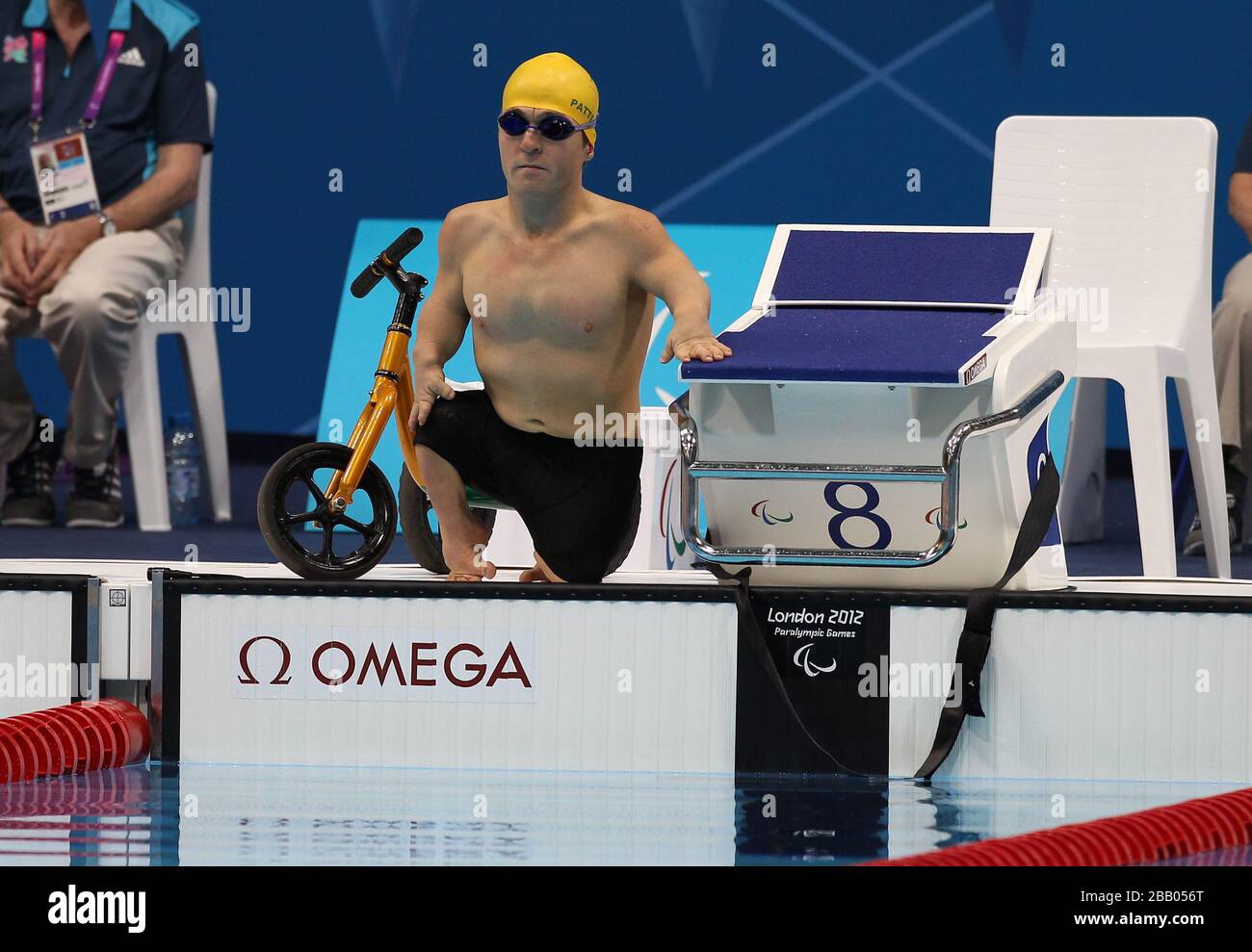 Australia's Grant Patterson before the Men's 50m Freestyle - S4 heat 2 ...