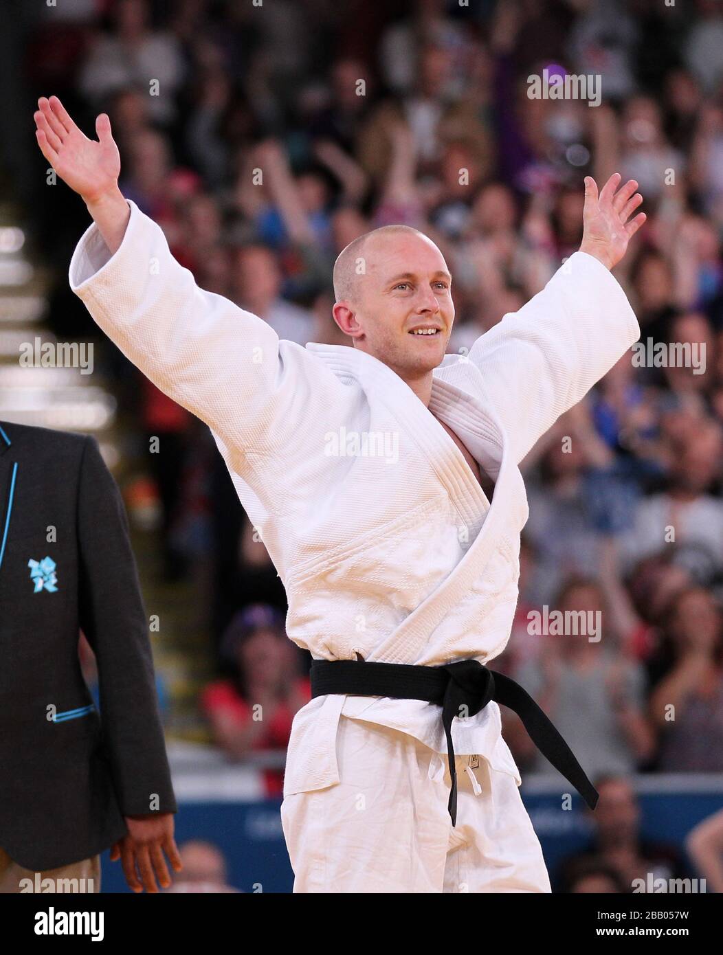 Great Britain's Ben Quilter wins bronze in 60kg judo at ExCel Stock ...