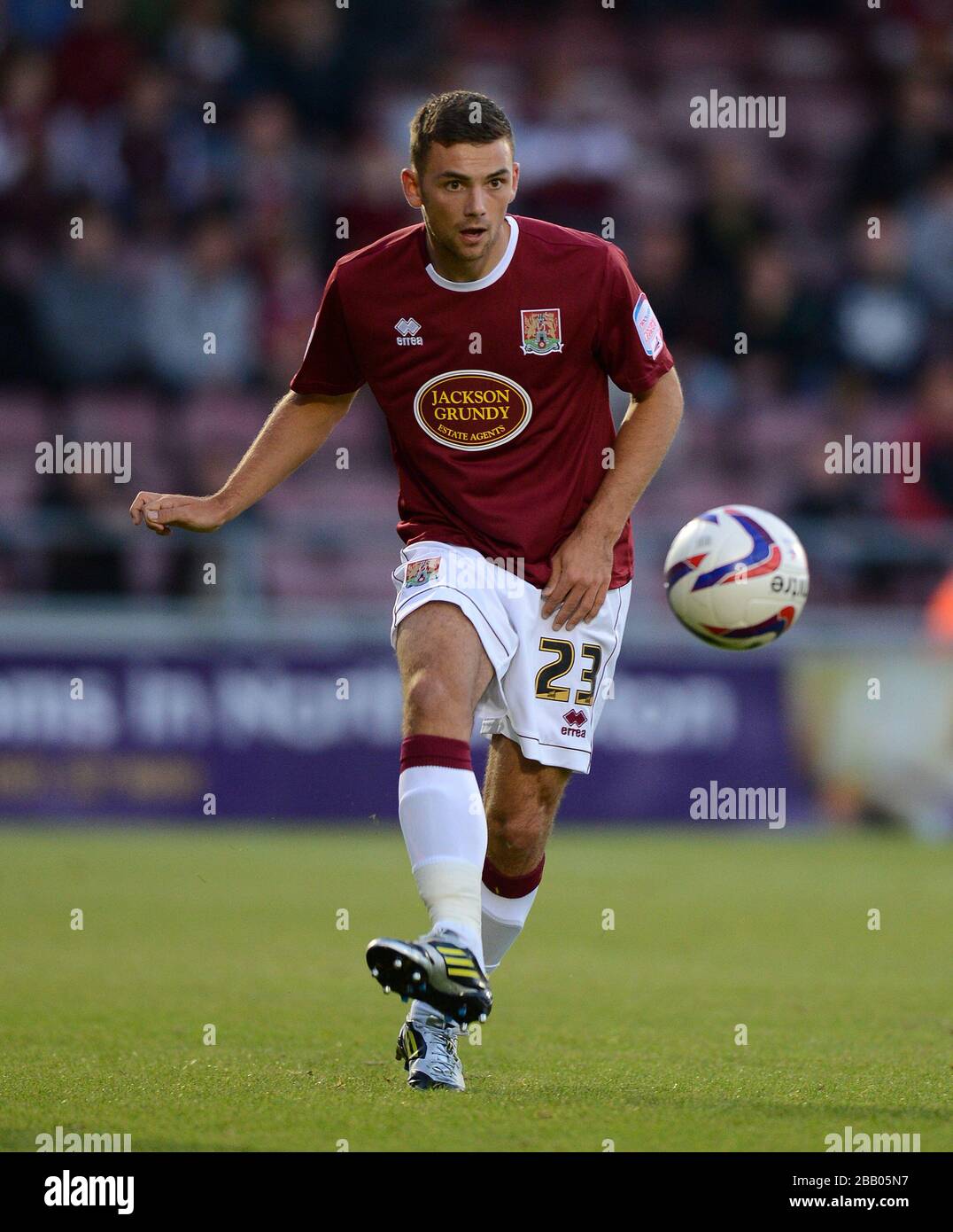 Northampton Town's Danny East Stock Photo - Alamy