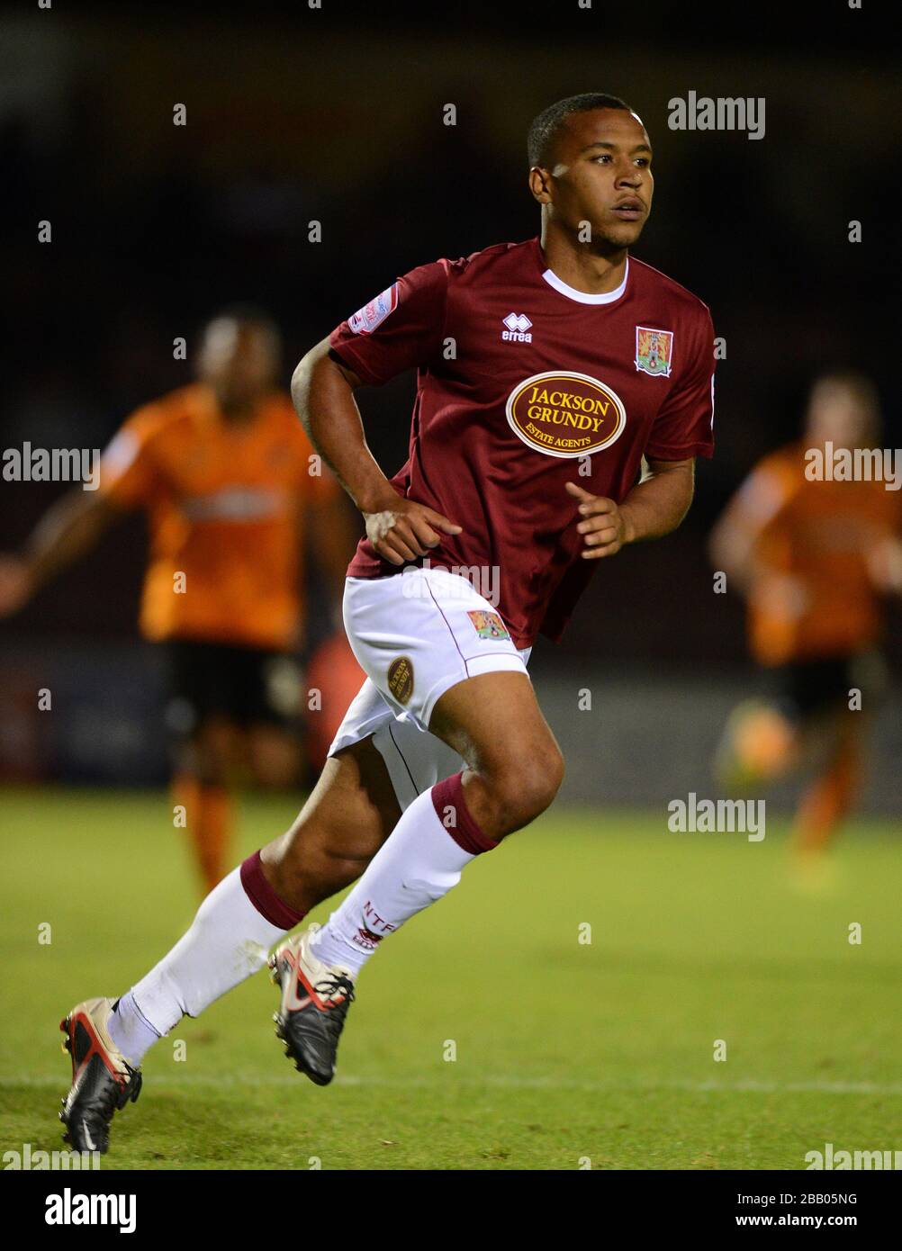 Northampton Town's Joe Widdowson Stock Photo - Alamy