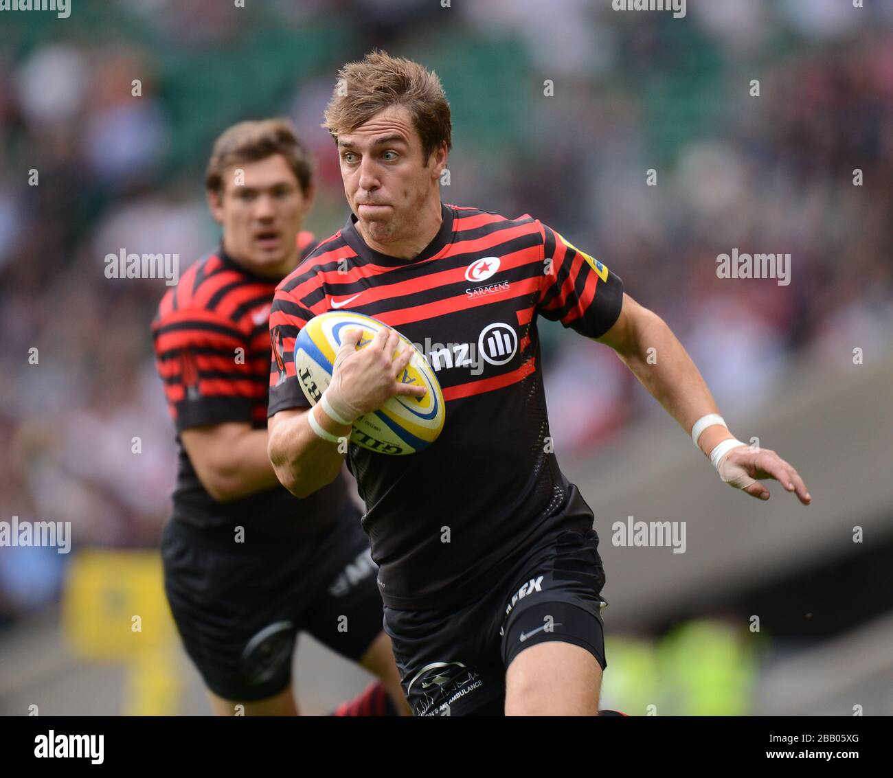 Saracens' Chris Wyles Stock Photo - Alamy