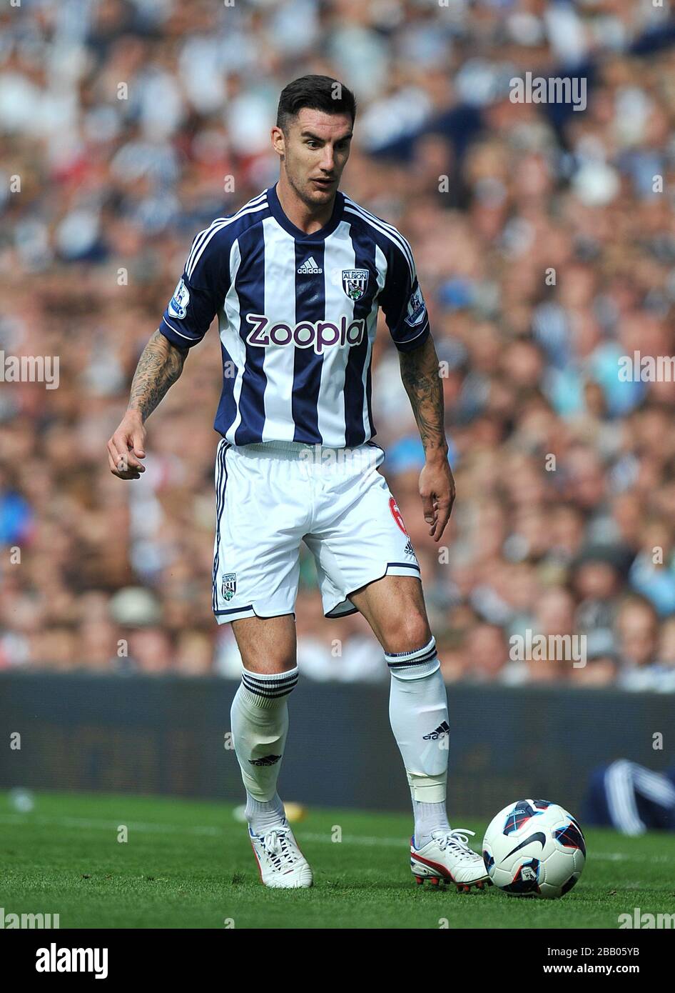 Liam Ridgewell, West Bromwich Albion Stock Photo - Alamy