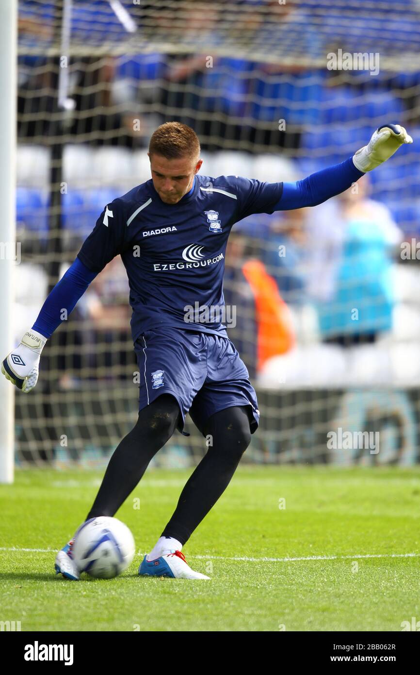 Jack Butland, Birmingham City goalkeeper Stock Photo - Alamy