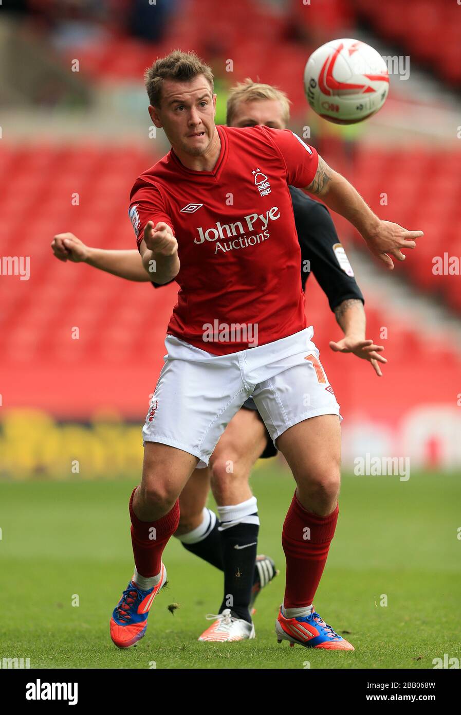 Nottingham Forest's Simon Cox in action Stock Photo - Alamy