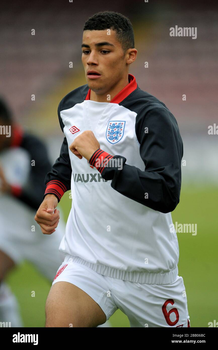 Callum Jones, England U17 Stock Photo - Alamy