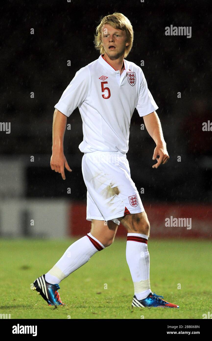 Max Clark, England U17 Stock Photo - Alamy
