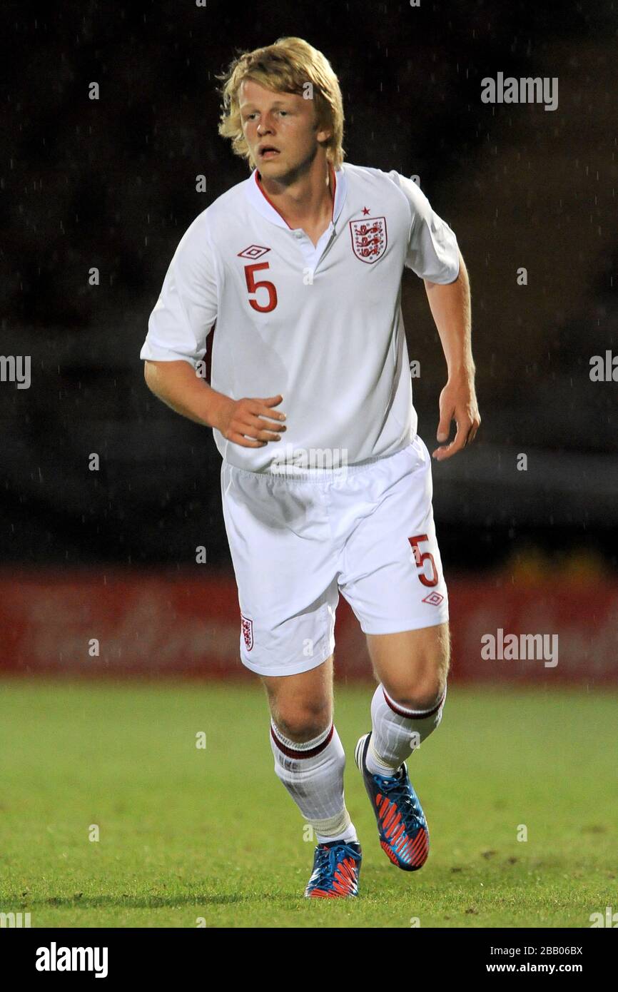 Max Clark, England U17 Stock Photo - Alamy