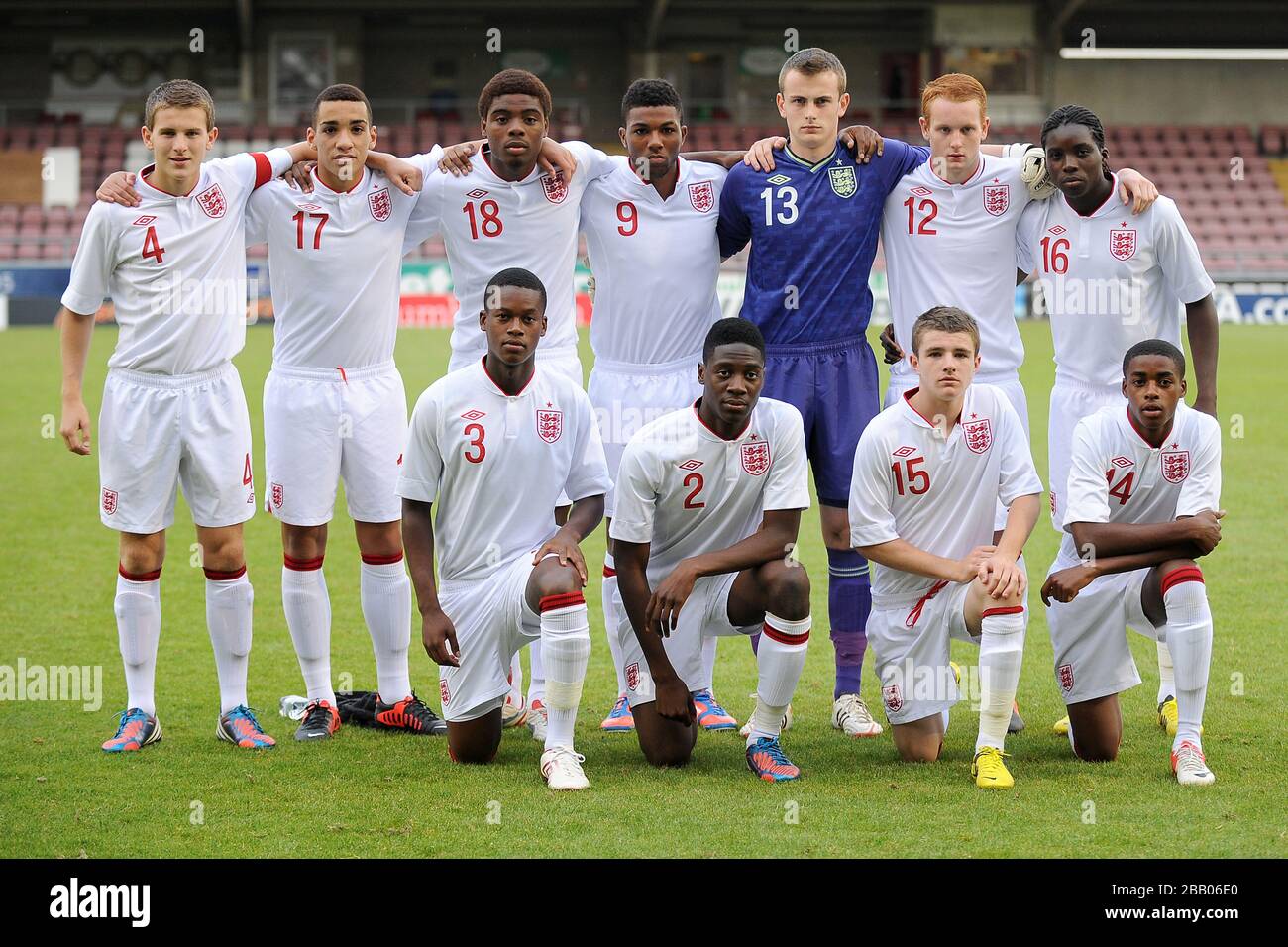 (top row left to right) Bryn Morris, Kean Bryan, Nathan Oduwa, Jerome ...