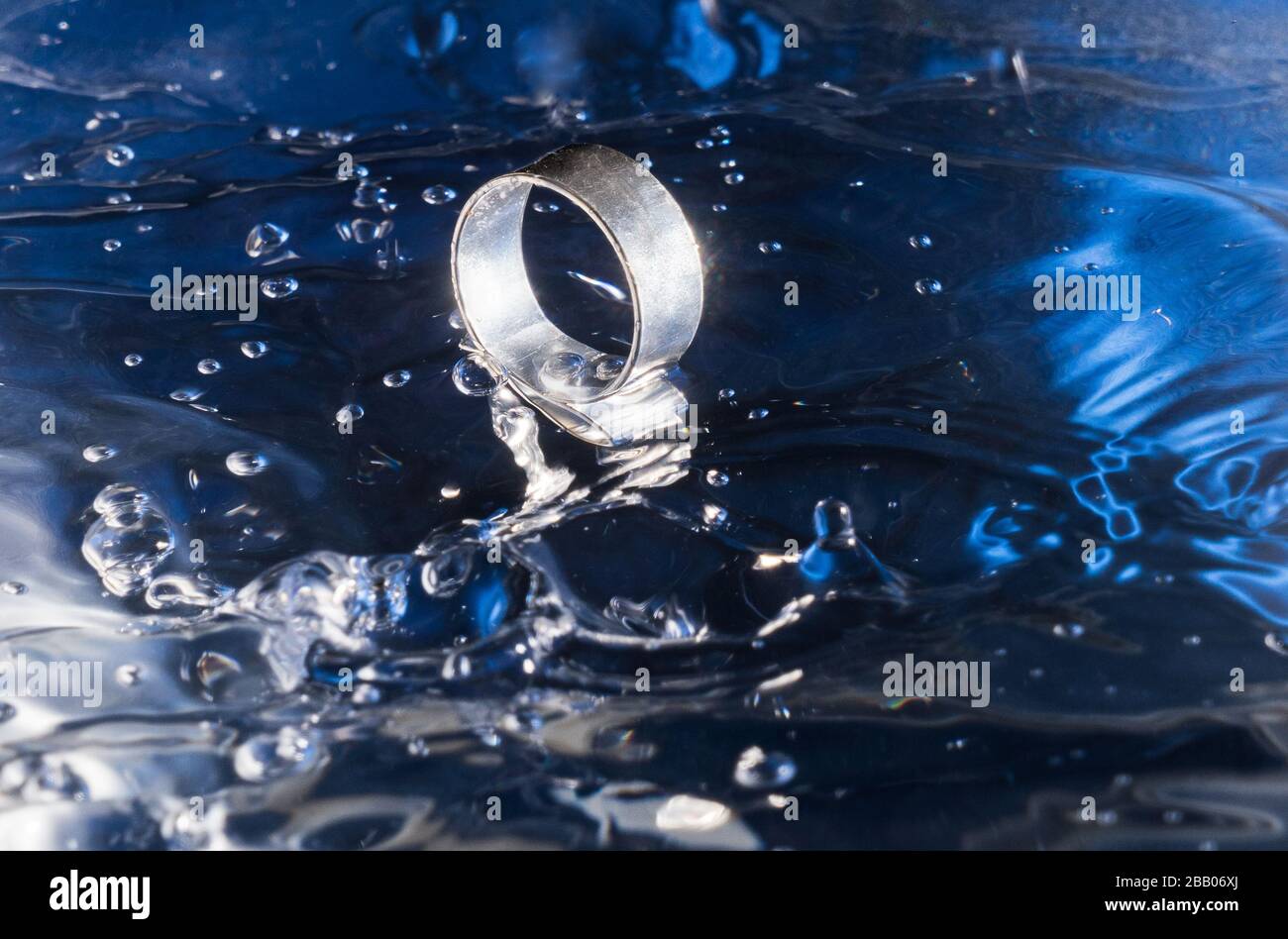 Ring and water Stock Photo - Alamy