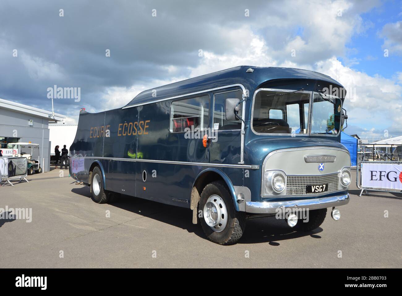 Ecurie Ecosse, race transporter, VSG 7, DHF 2015. classic cars, classic event, Classic Racing ...