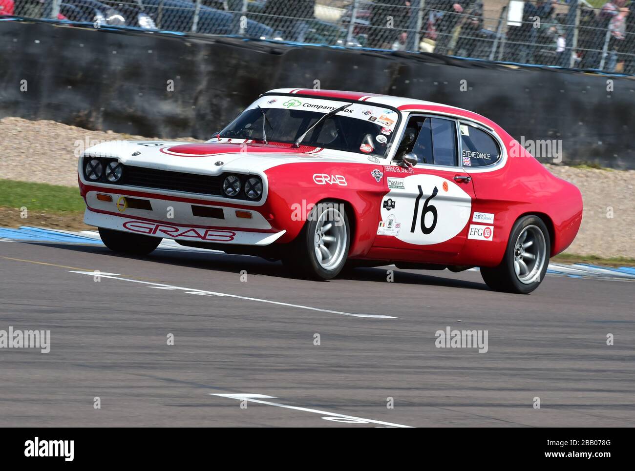 Steve Dance, Ford Capri, Historic Touring Car Challenge, pre-86 ...
