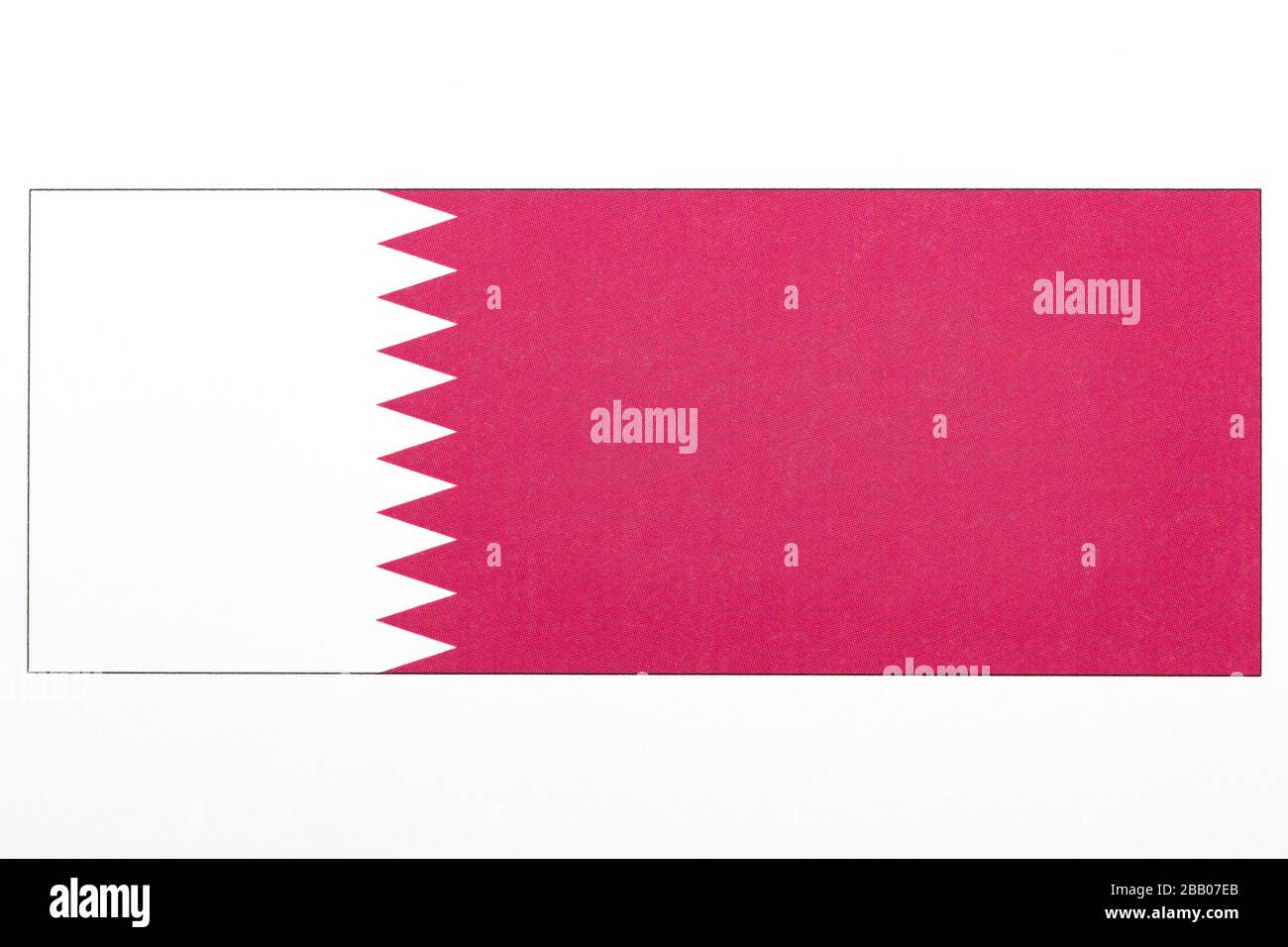 National flag of Qatar Stock Photo - Alamy