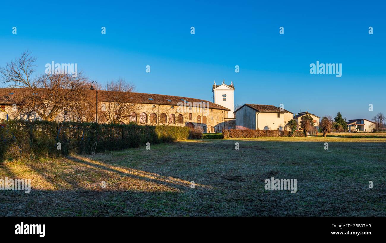 Ancient residence of the Doge of Venice. Villa Manin. Italy Stock Photo ...