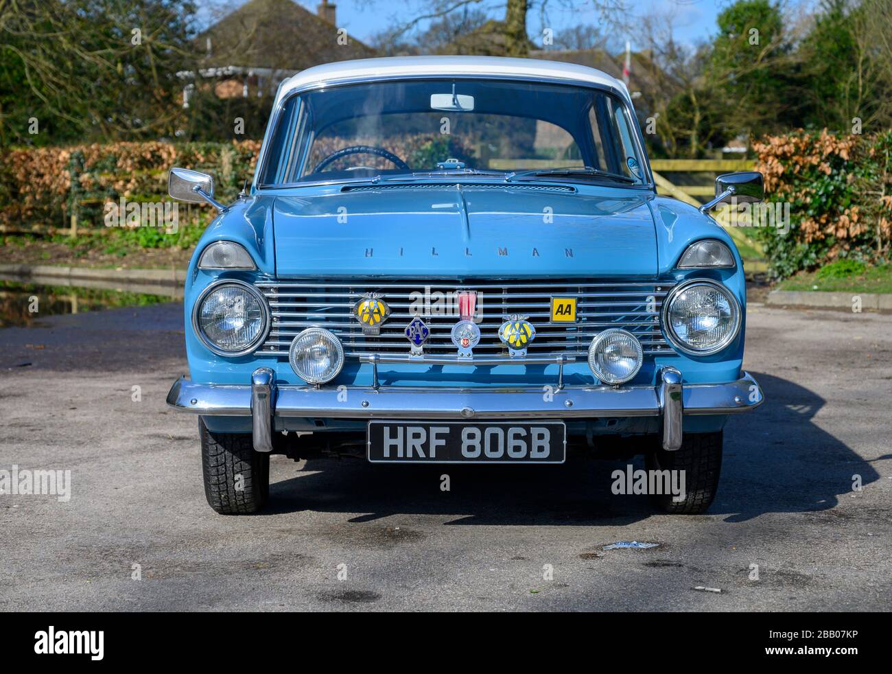 1964 Hillman Super Minx classic British family saloon car Stock Photo ...