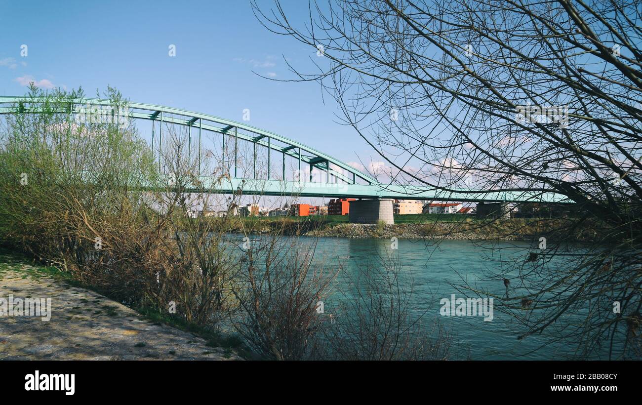 Sava riverbank in zagreb croatia hi-res stock photography and images ...