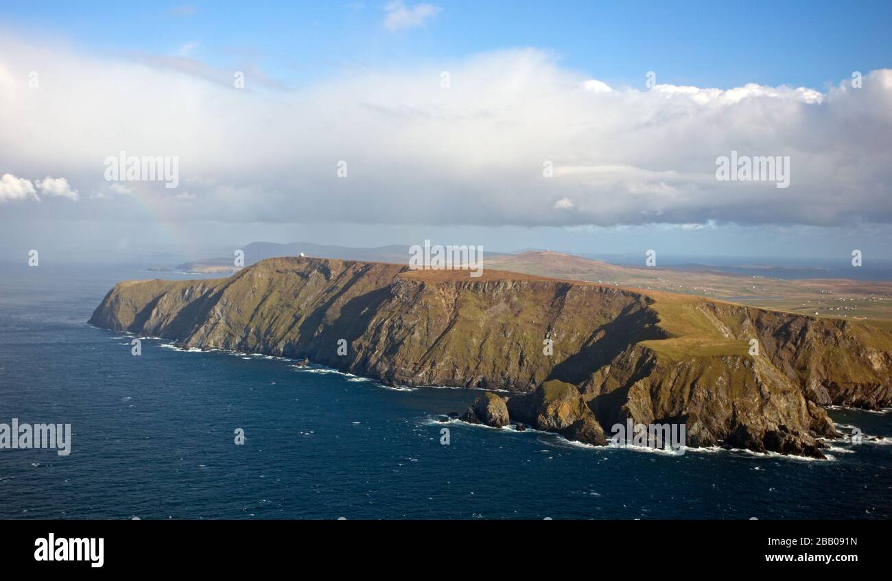 Shetland cliff scenery hi-res stock photography and images - Alamy
