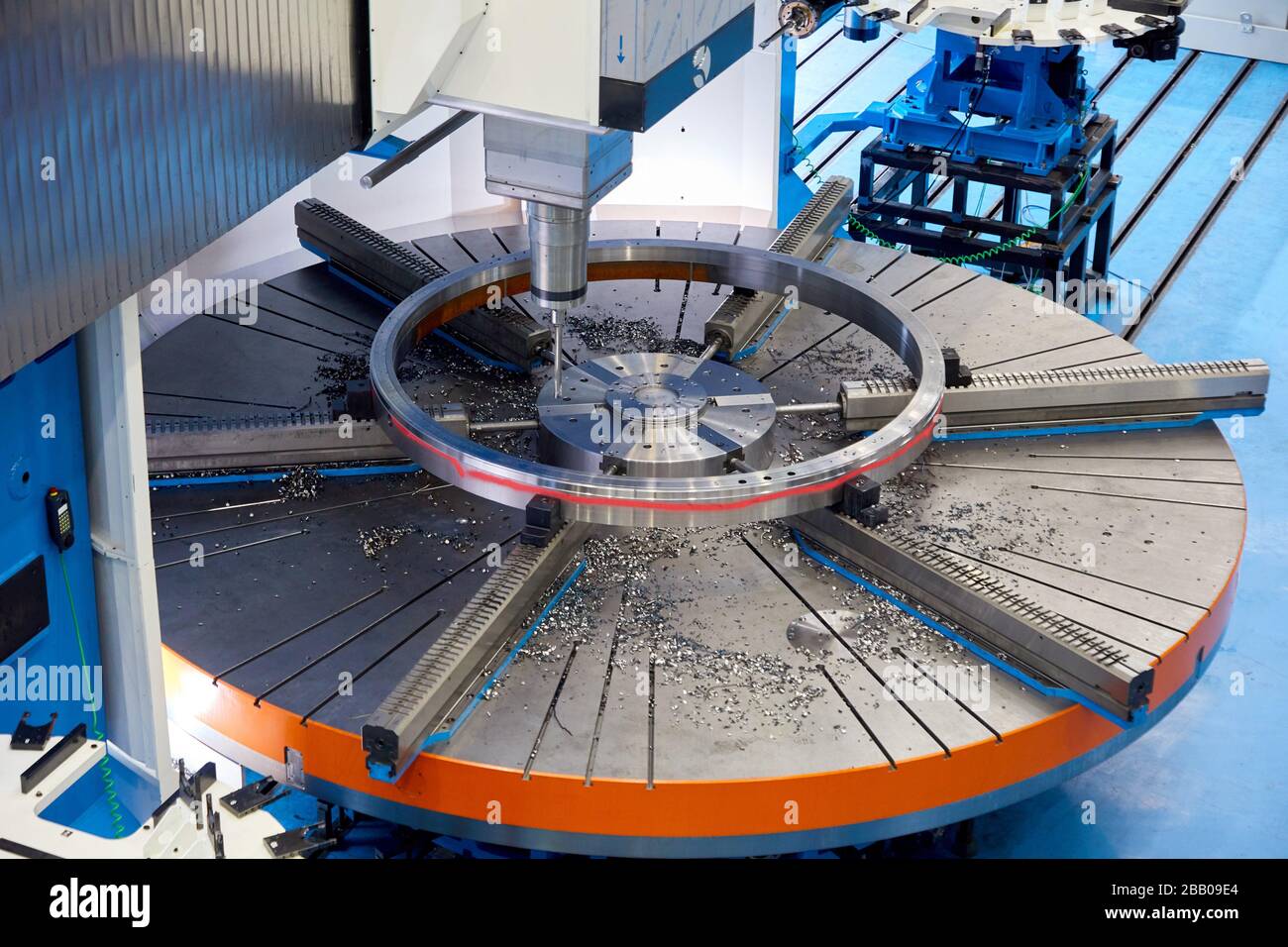 Machining Centre, CNC, Vertical turning and Milling lathe. Design ...