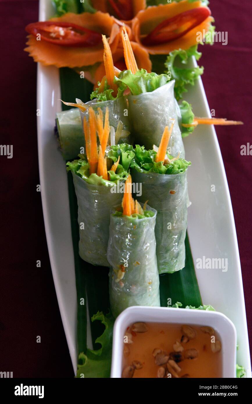 Rice restaurant cambodia food hi-res stock photography and images - Alamy