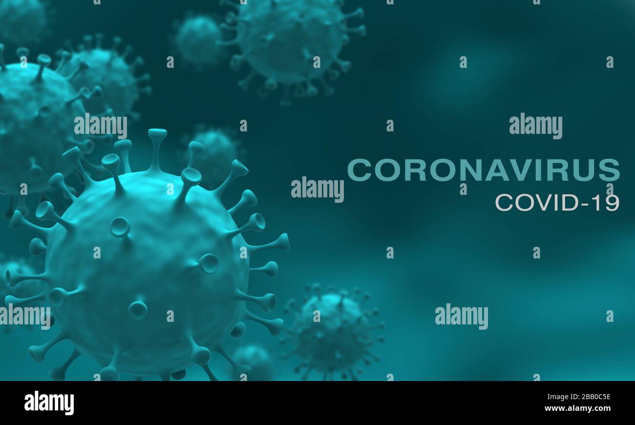 Corona Virus Covid-19 Microbiology And Virology Concept Stock Photo - Alamy