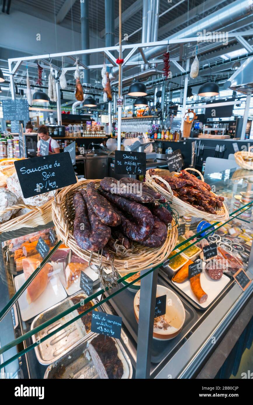 French food market bordeaux hi-res stock photography and images - Alamy