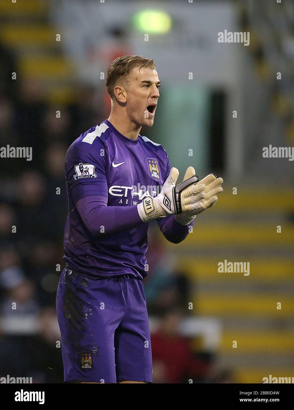 Joe Hart, Manchester City goalkeeper Stock Photo - Alamy