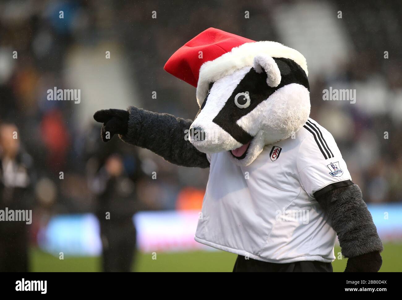 Fulham mascot Billy the Badger Stock Photo - Alamy