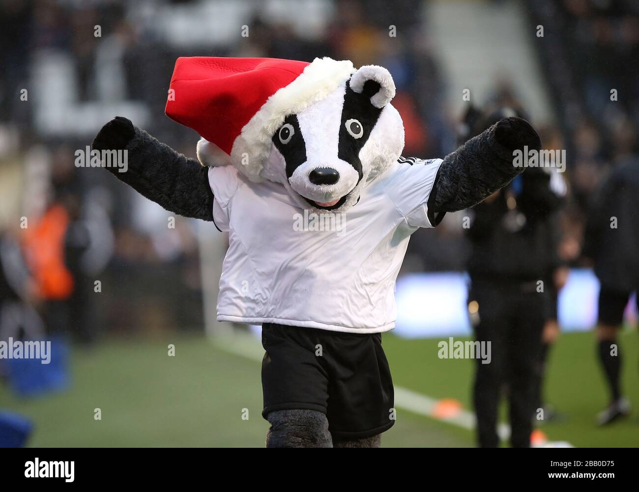 Fulham mascot Billy the Badger Stock Photo - Alamy