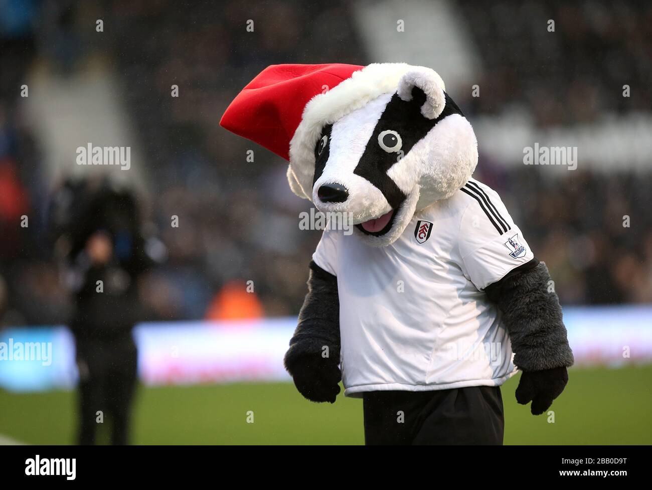 Fulham mascot Billy the Badger Stock Photo - Alamy