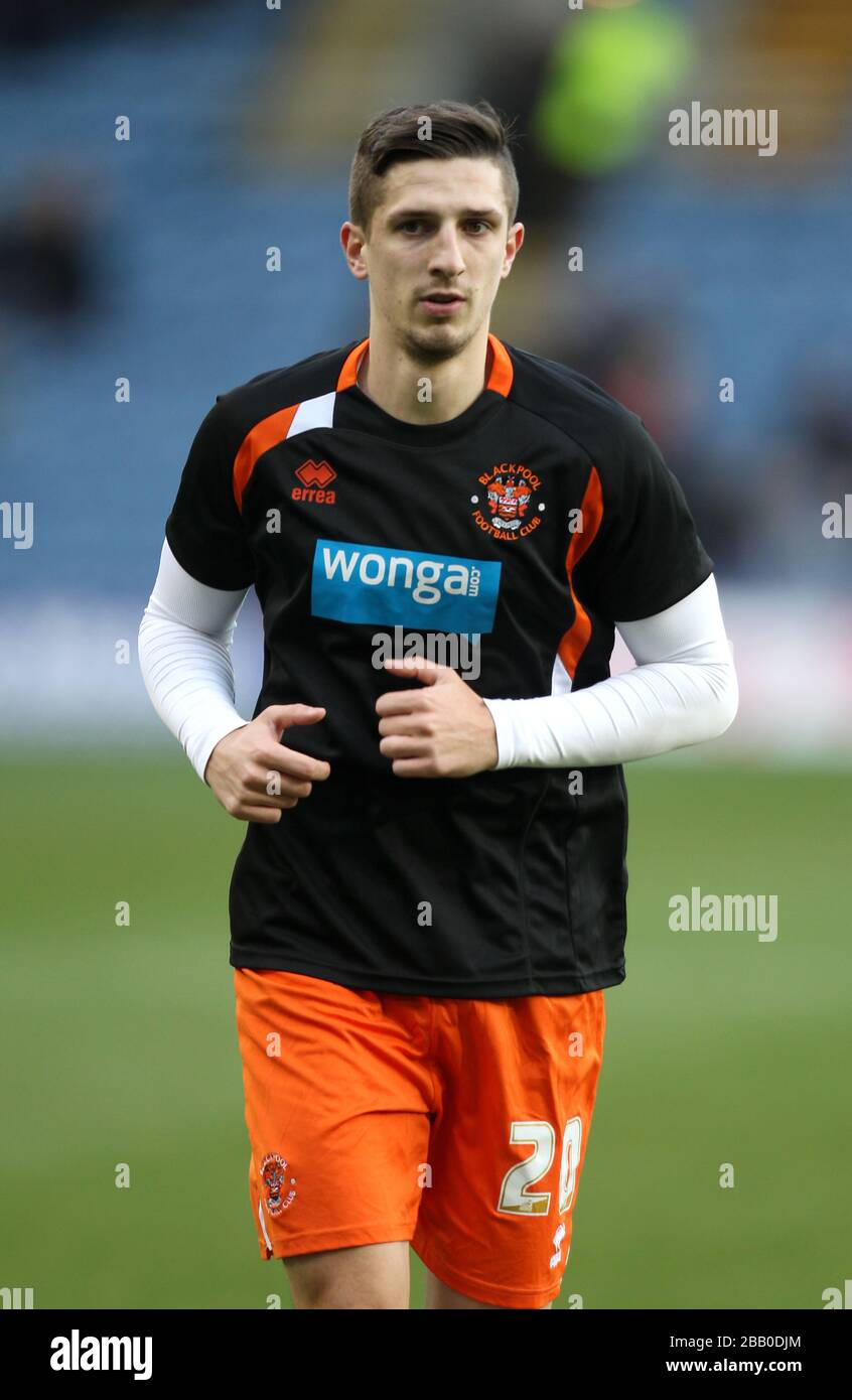 Craig Cathcart, Blackpool Stock Photo - Alamy