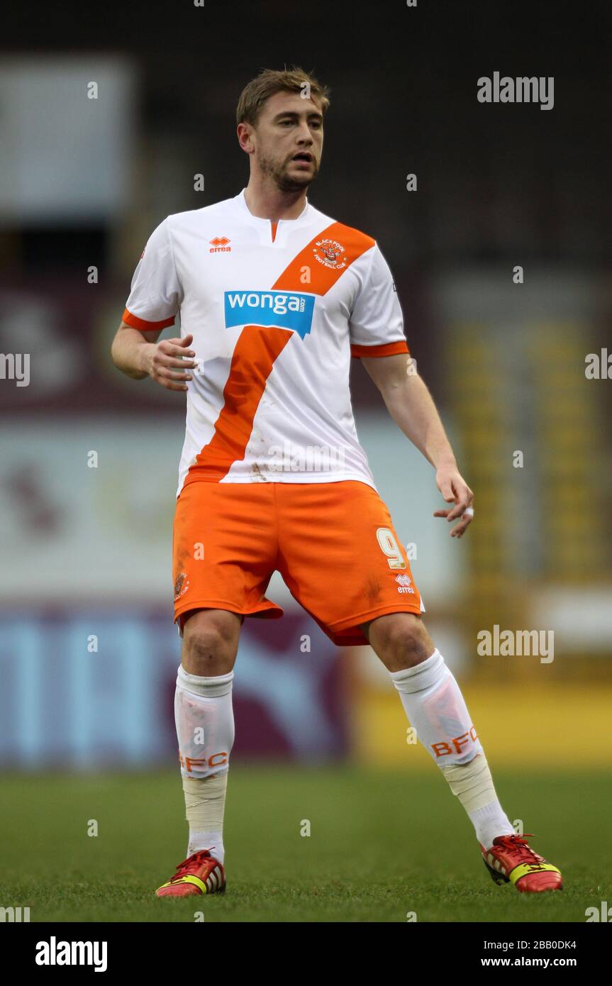 Steven Davies, Blackpool Stock Photo - Alamy