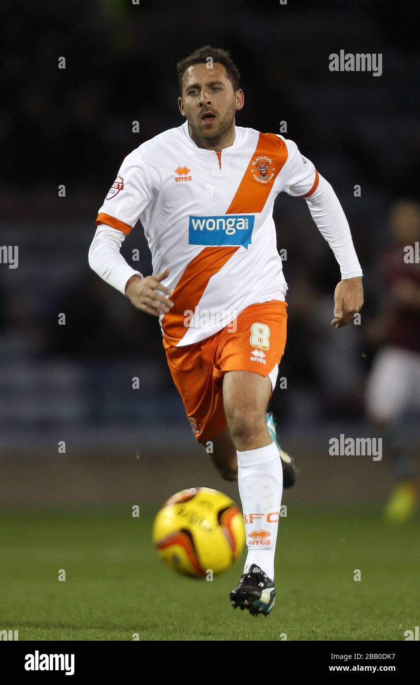 Michael Chopra, Blackpool Stock Photo - Alamy