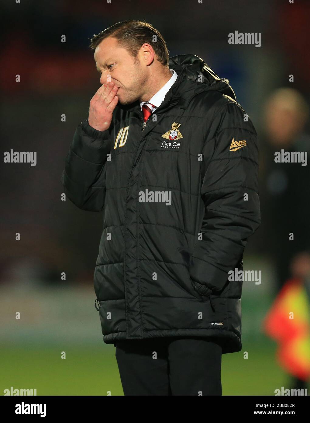 Doncaster Rovers' manager Paul Dickov Stock Photo - Alamy