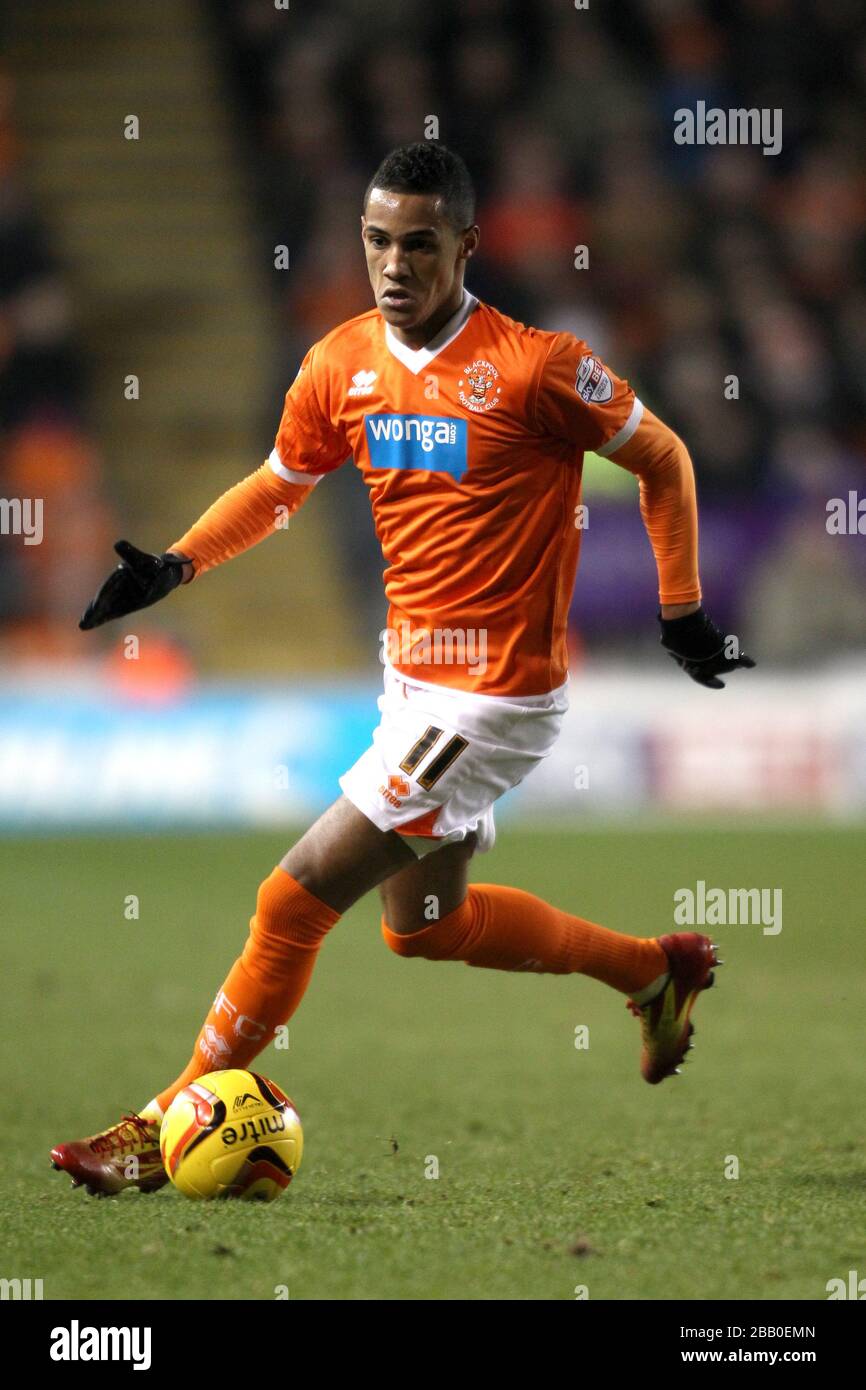 Tom Ince, Blackpool Stock Photo - Alamy
