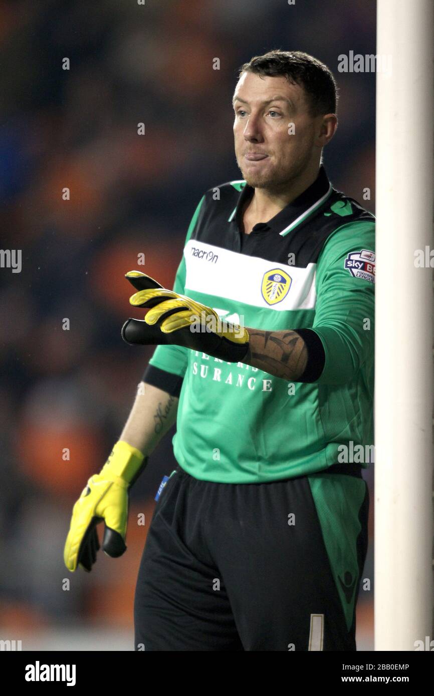 Paddy Kenny, Leeds United goalkeeper Stock Photo - Alamy