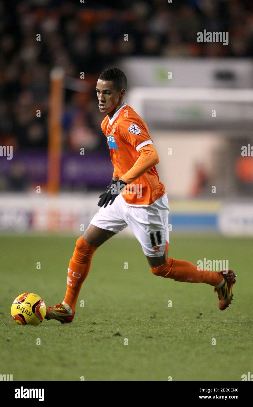 Tom Ince, Blackpool Stock Photo - Alamy