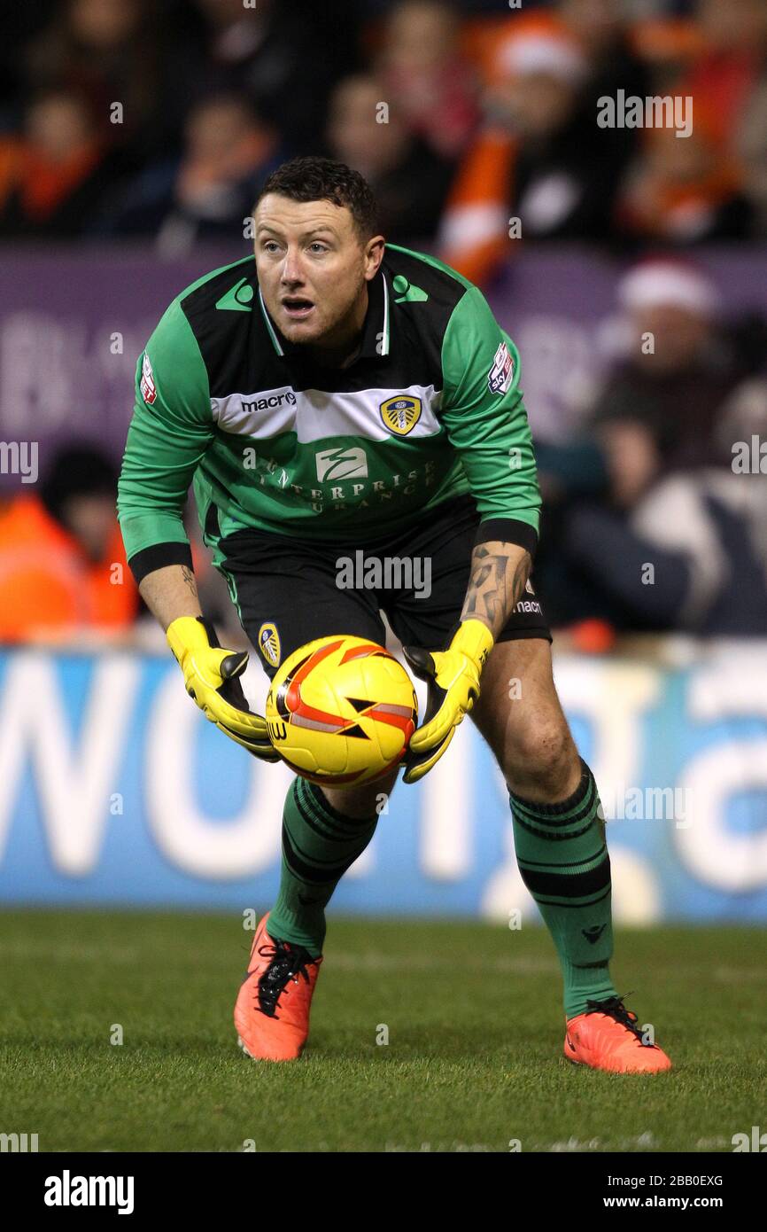 Paddy Kenny, Leeds United goalkeeper Stock Photo - Alamy