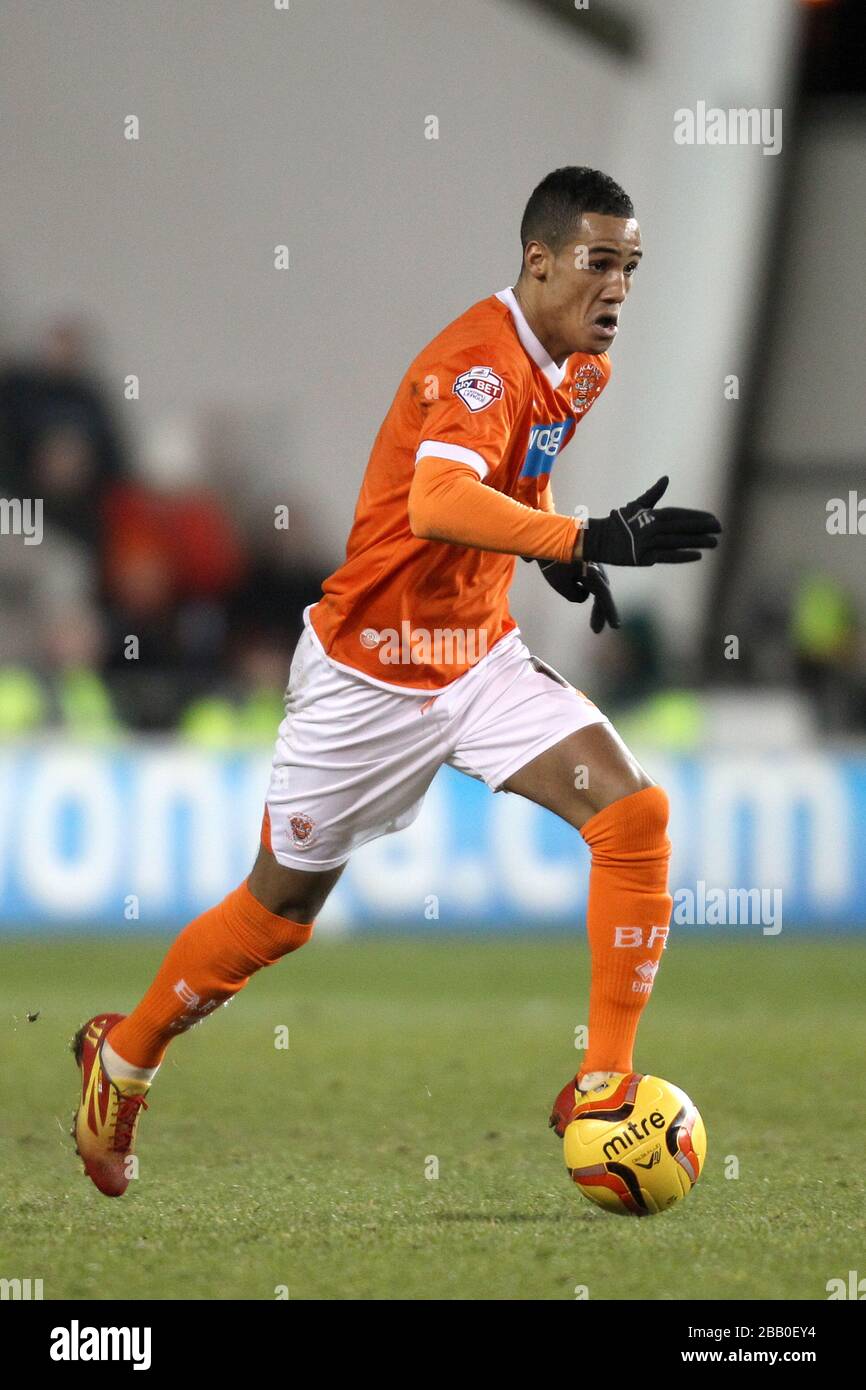 Tom Ince, Blackpool Stock Photo - Alamy