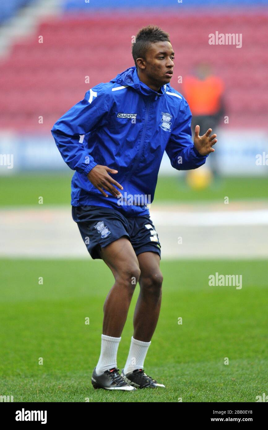 Demarai Gray, Birmingham City Stock Photo - Alamy