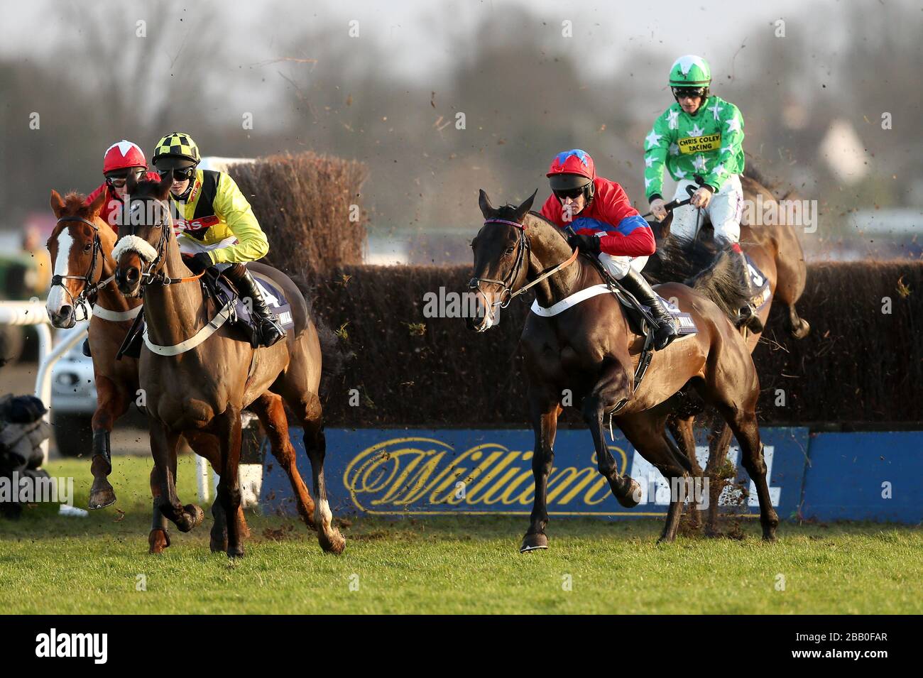 Sprinter Sacre ridden by Barry Geraghty during the williamhill.com ...