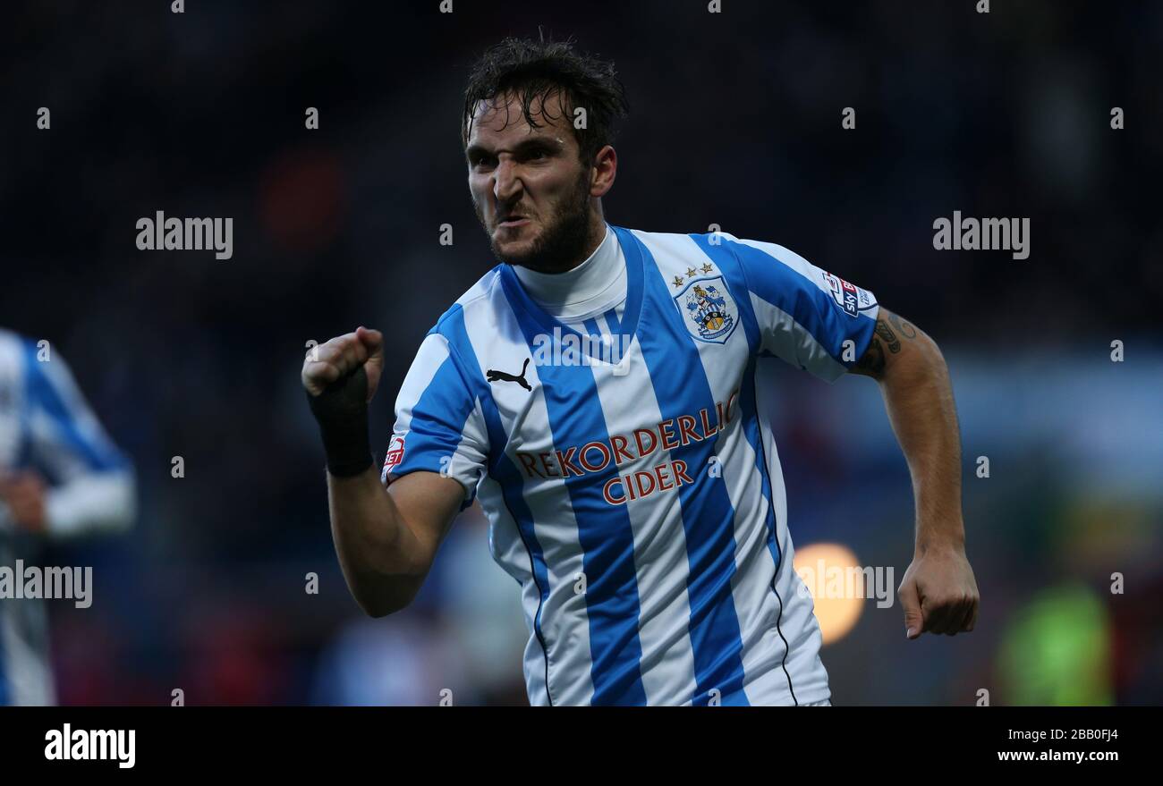Huddersfield Town's Martin Paterson celebrates scoring the third goal ...