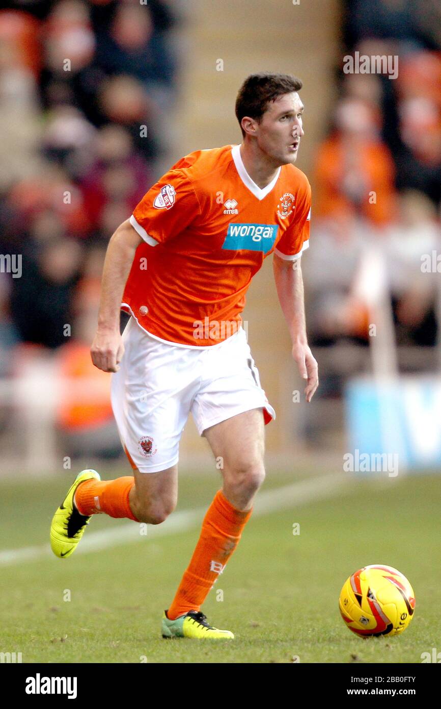 Craig Cathcart, Blackpool Stock Photo - Alamy