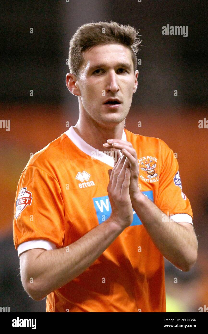 Craig Cathcart, Blackpool Stock Photo - Alamy