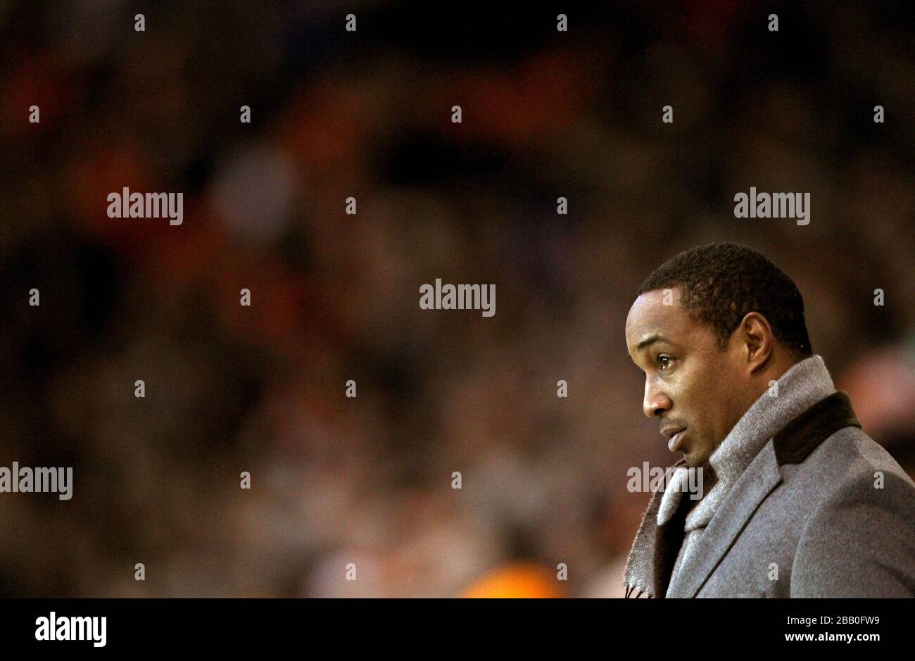 Paul Ince, Blackpool manager Stock Photo - Alamy