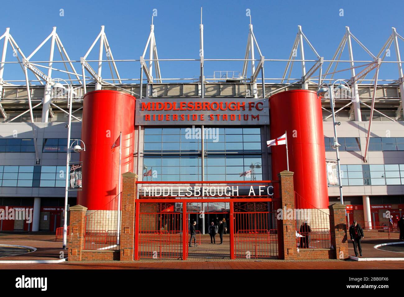 General view of The Riverside Stadium Stock Photo - Alamy