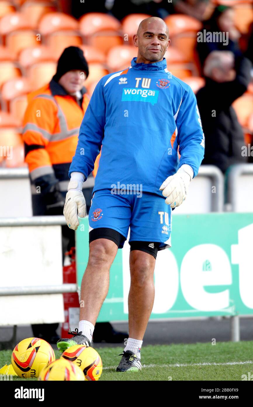 Tony Warner, Blackpool Stock Photo - Alamy