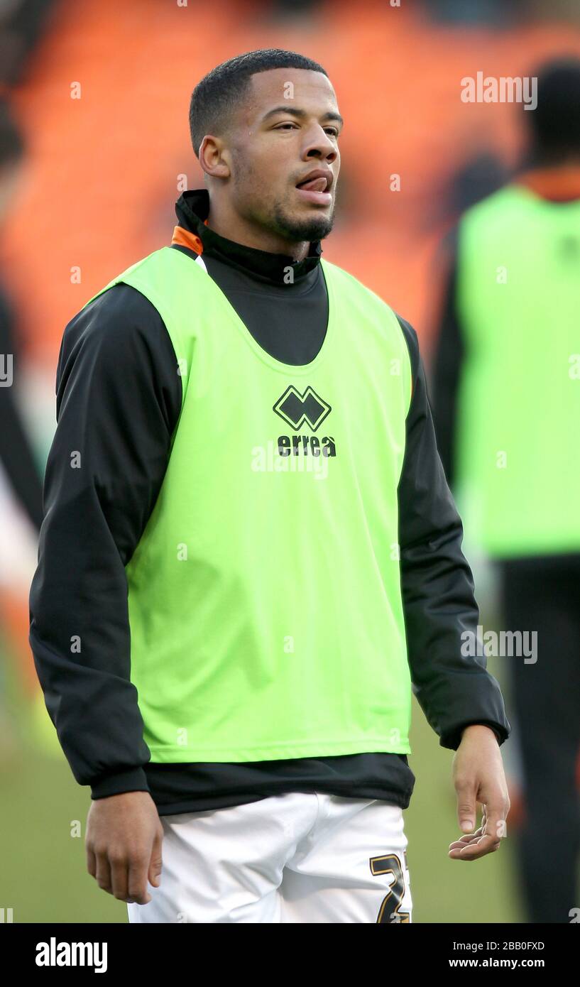 Nathan Ecclestone, Blackpool Stock Photo - Alamy