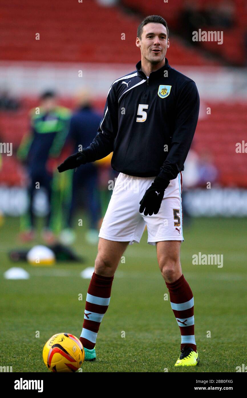 Jason Shackell, Burnley Stock Photo - Alamy