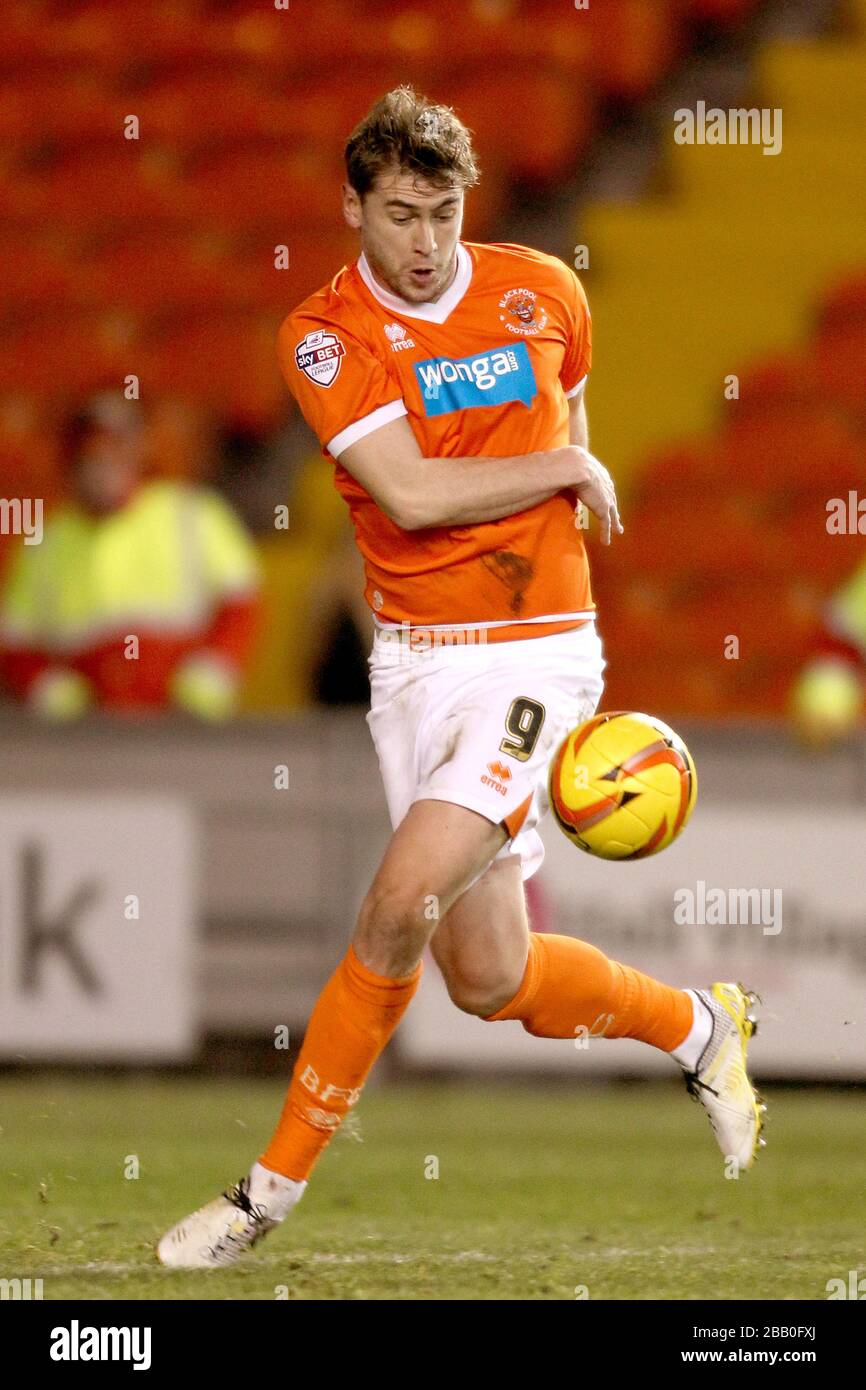 Steve Davies, Blackpool Stock Photo - Alamy